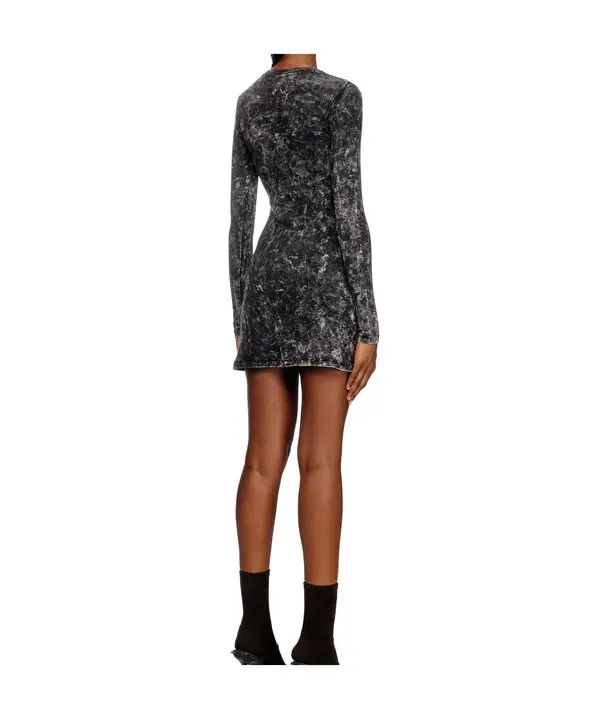 DIESEL® D-erco Zip Detailed Mini Dress