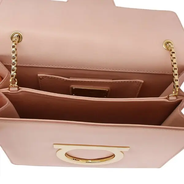 FERRAGAMO Shoulder Bag - Nude