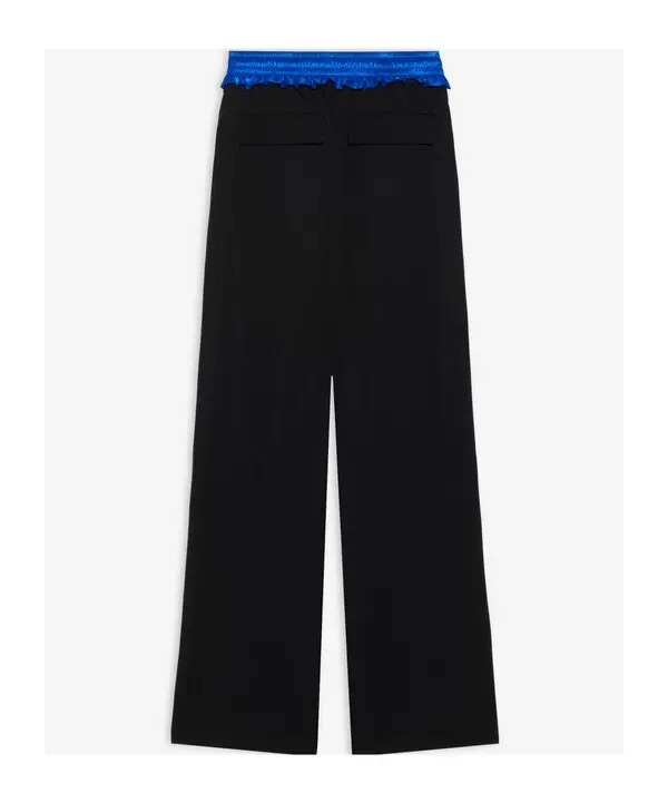 Balenciaga Contrast Waistband Tailored Track Pants