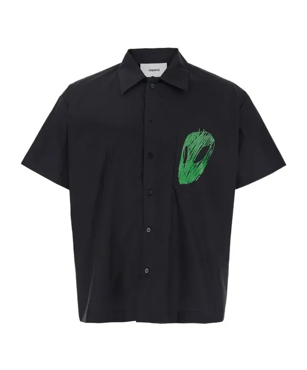Coperni Alien Head Loose-fit Buttoned Shirt