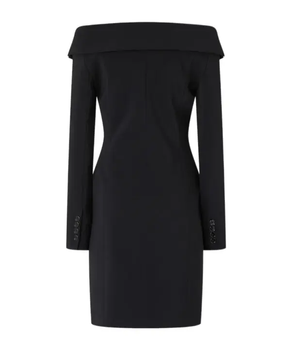 Pinko Blazer-style Sheath Dress With Off-center Placket