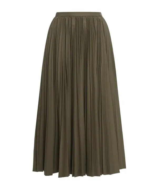 Dior Pleated Midi Skirt
