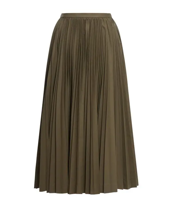 Dior Pleated Midi Skirt