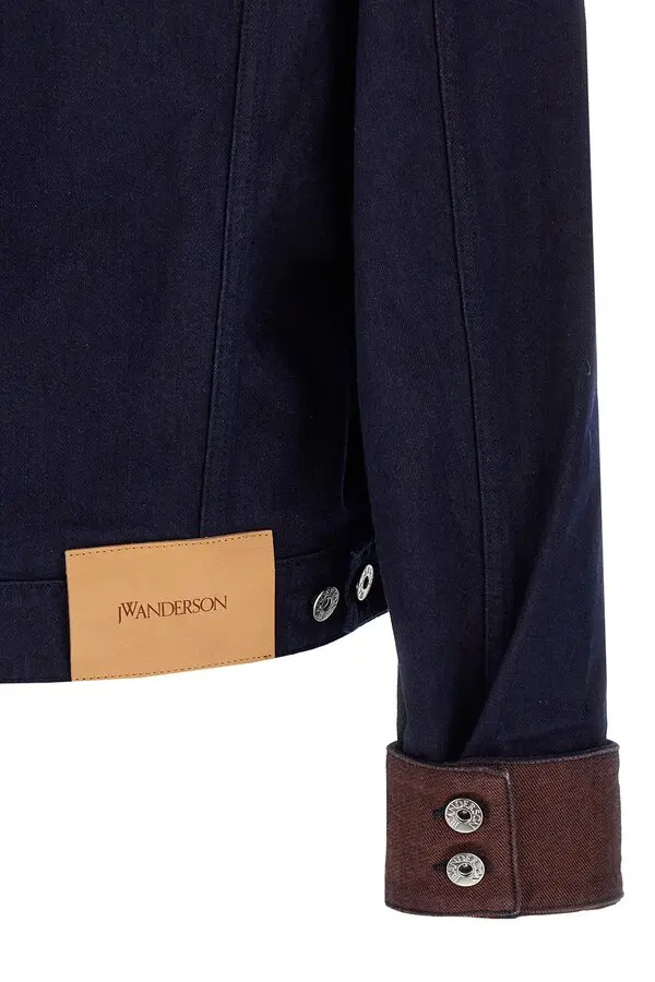 J.W.ANDERSON Classic Denim Jacket With Button Fastening