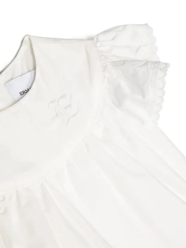 Ermanno Scervino Embroidered Casual Dress