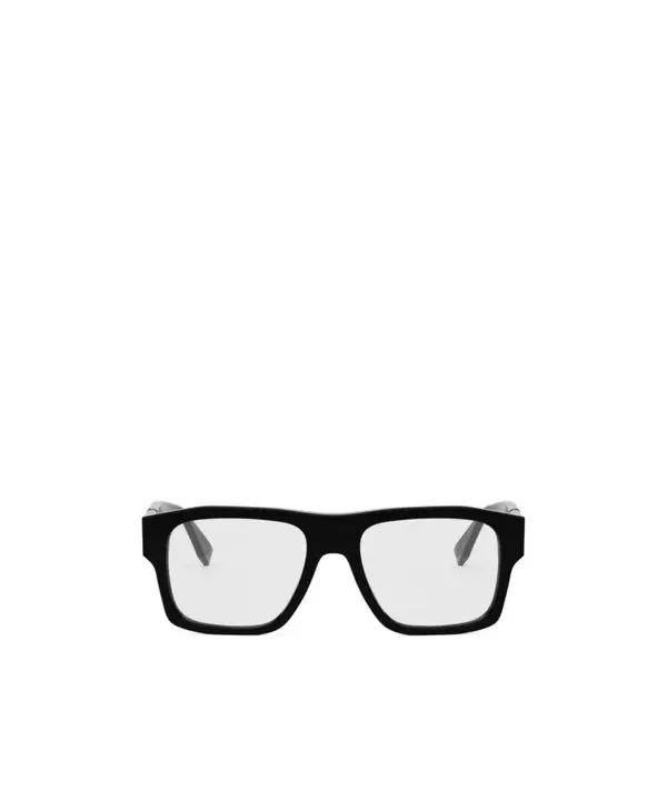 Fendi Geometric Eyeglasses - Black