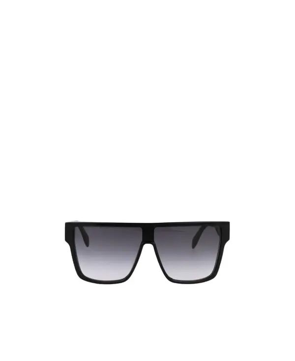 Alexander McQueen Shield Frame Sunglasses - Black