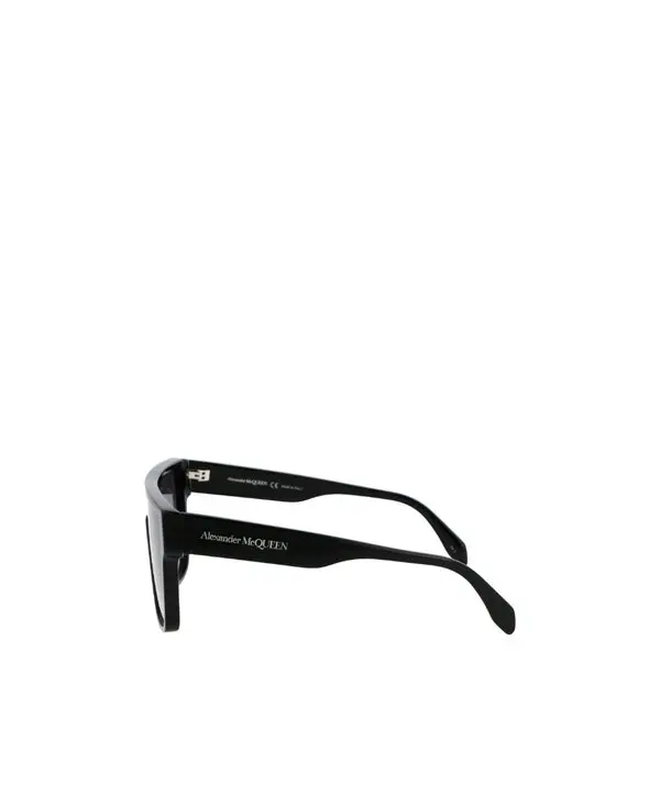 Alexander McQueen Shield Frame Sunglasses - Black