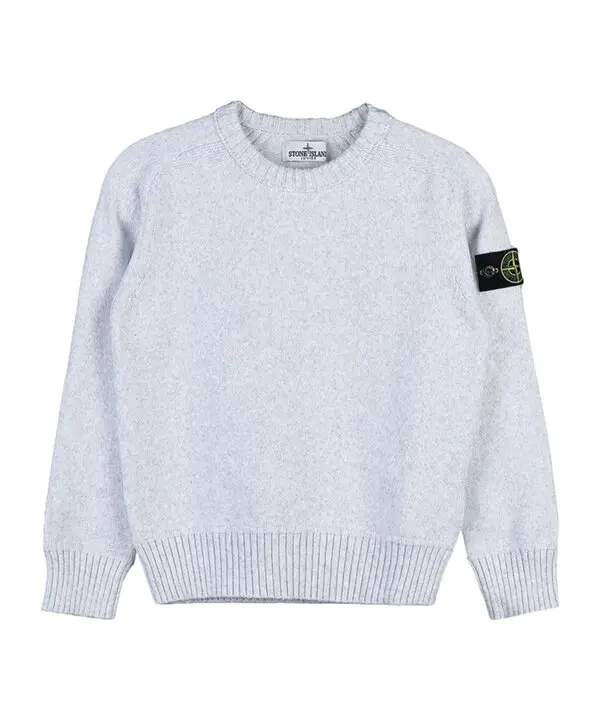 Stone Island Long Sleeve Round Neck Sweater