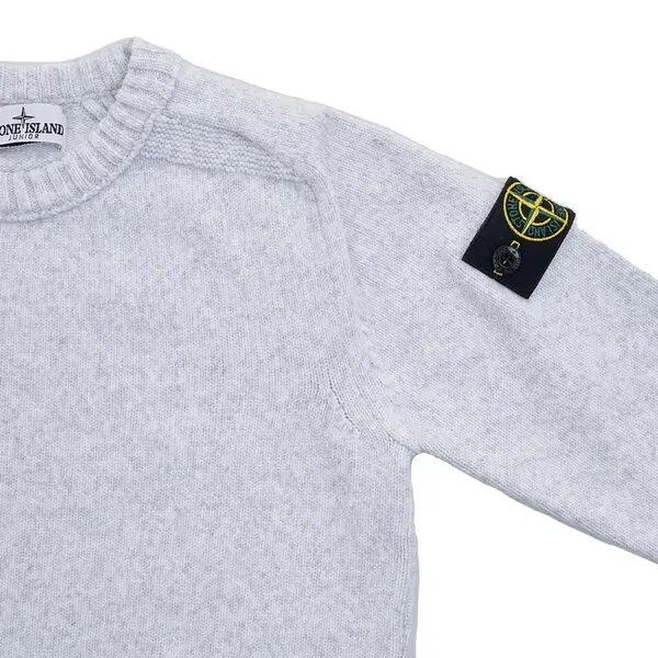 Stone Island Long Sleeve Round Neck Sweater