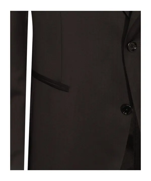 LARDINI Single-breasted Tailored Suits - Black