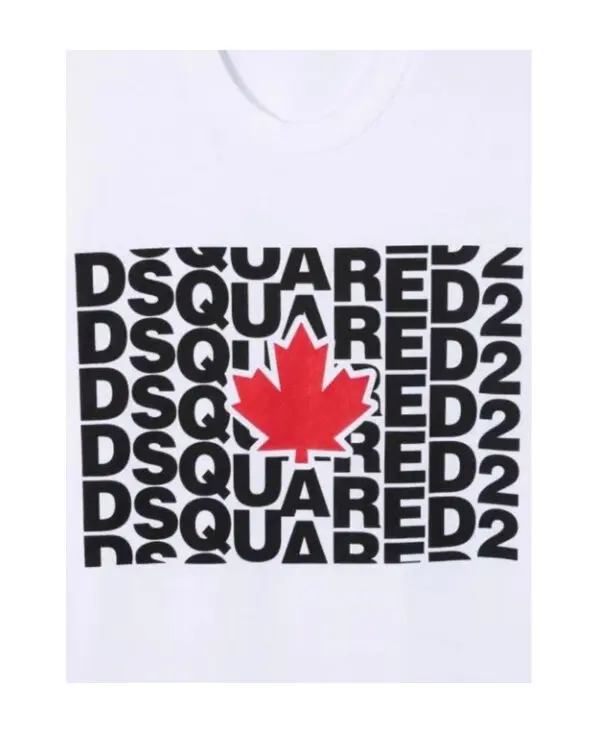 Dsquared2 Teen Logo Print T-shirt