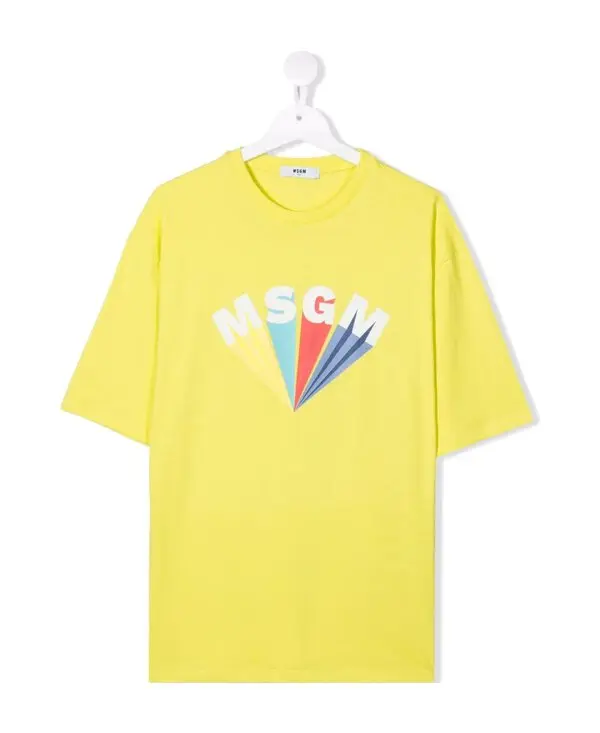 MSGM Logo Print T-shirt