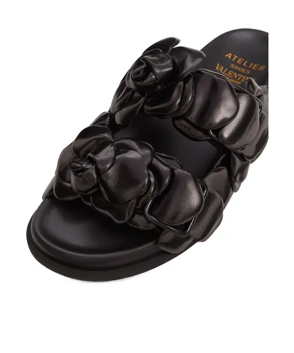 Valentino Garavani Atelier 03 Rose Edition Slide Sandals