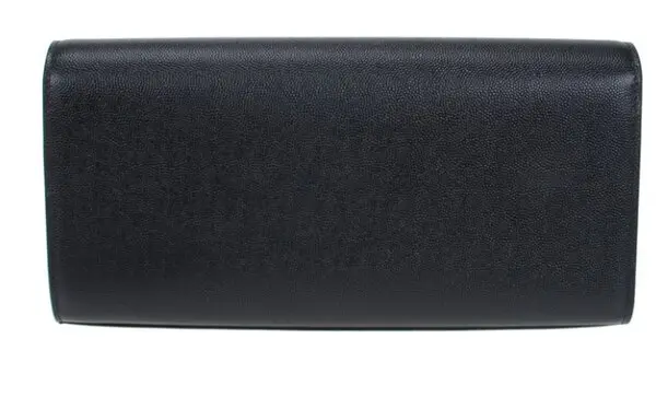 Saint Laurent Logo Button Clutch