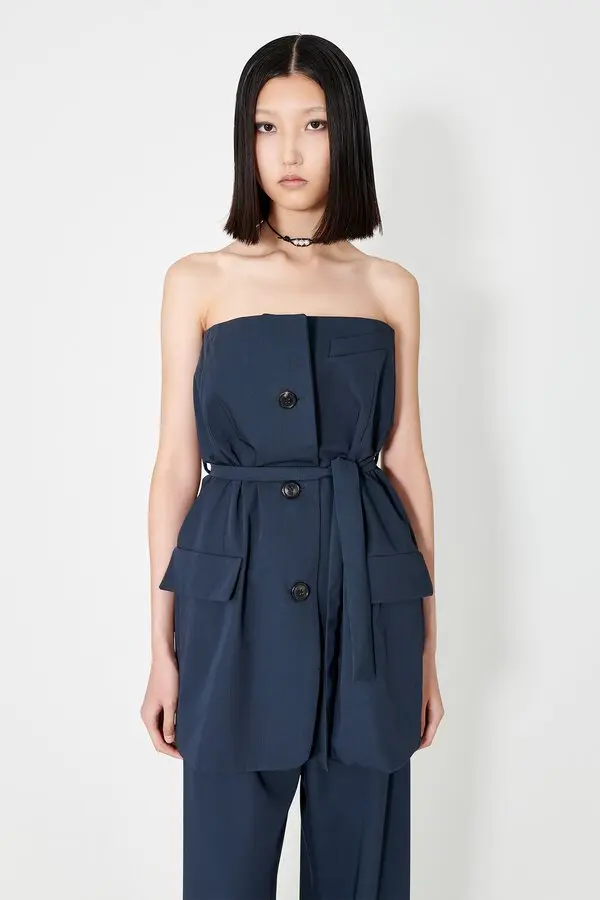 Our Legacy Belted Waist Suit Top
