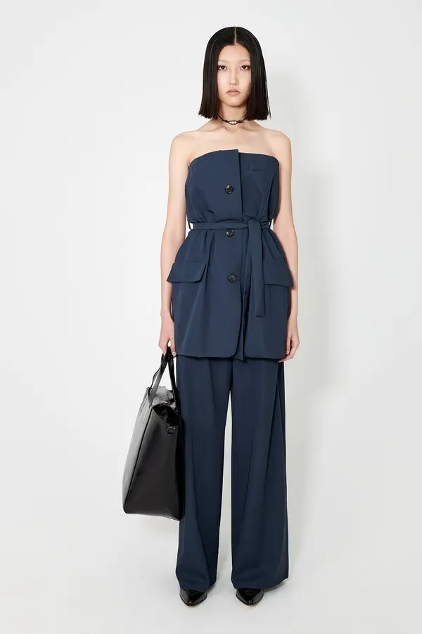 Our Legacy Belted Waist Suit Top