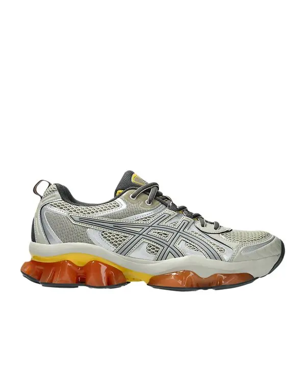 Asics Gel-quantum Kinetic Lace-up Sneakers - Fossils/sterling Silver