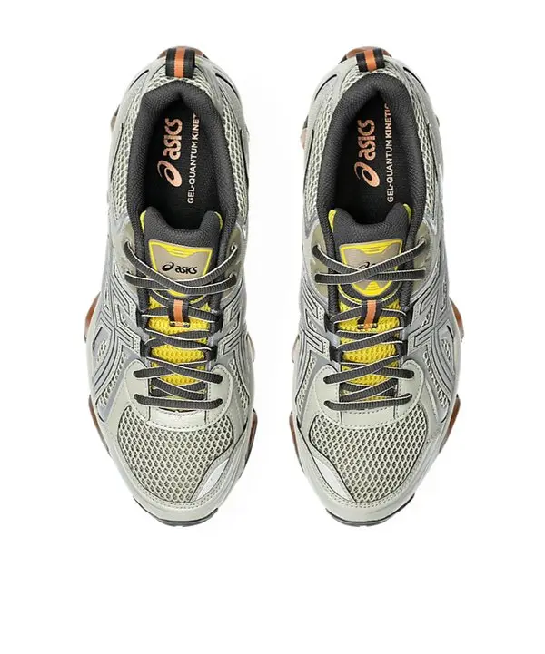 Asics Gel-quantum Kinetic Lace-up Sneakers - Fossils/sterling Silver