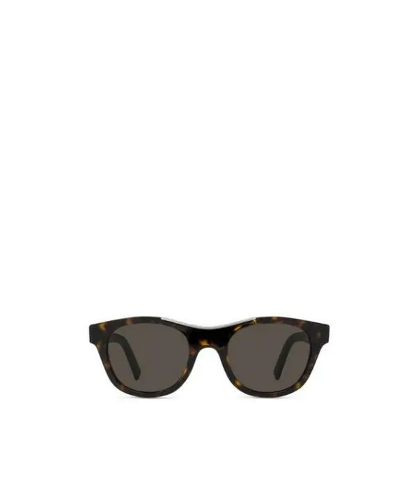 Givenchy Oval Frame Sunglasses - Black