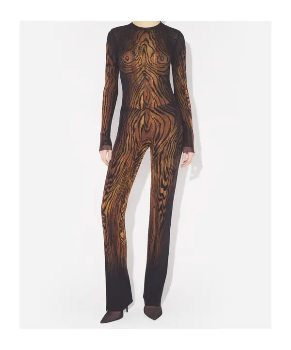 JEAN PAUL GAULTIER Abstract Pattern Trousers