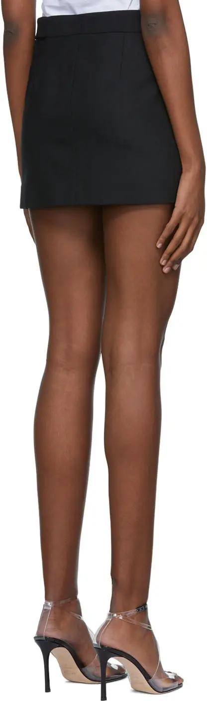 Off-White High-waisted Buckle Mini Skirt