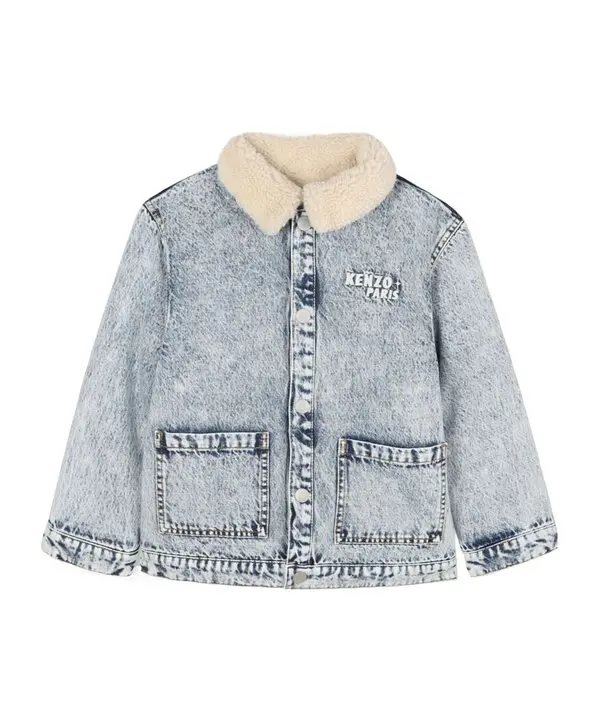 Kenzo Reversible Collared Long Sleeve Casual Jacket