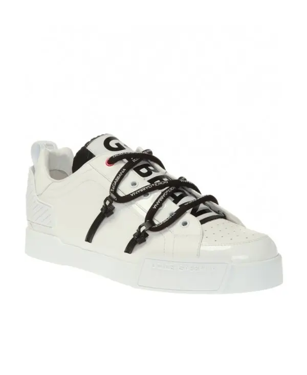 Dolce & Gabbana Portofino Low-top Sneakers - White