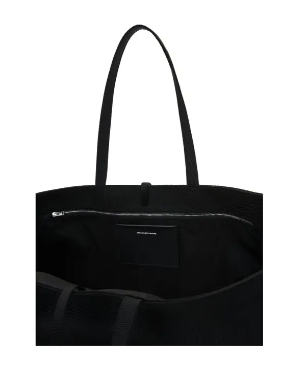 Alexander Wang Logo Pouch Tote Bag - Black