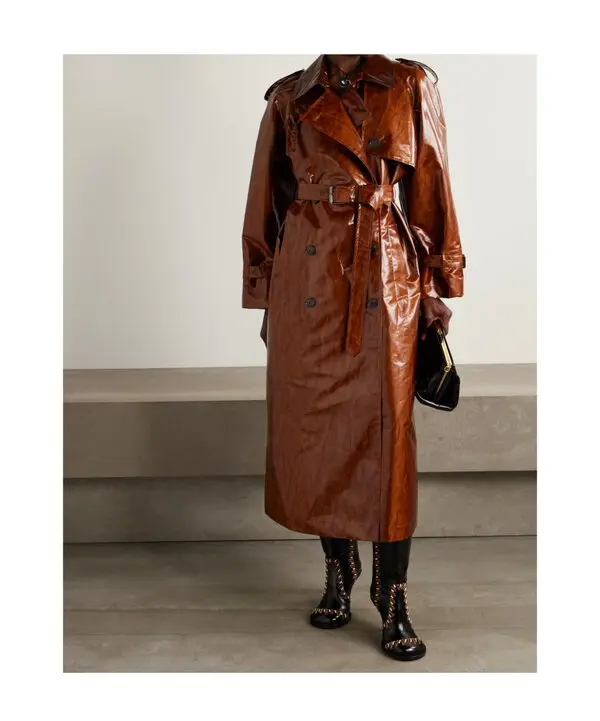 Dries Van Noten Water-repellent Trench Coat - Brown