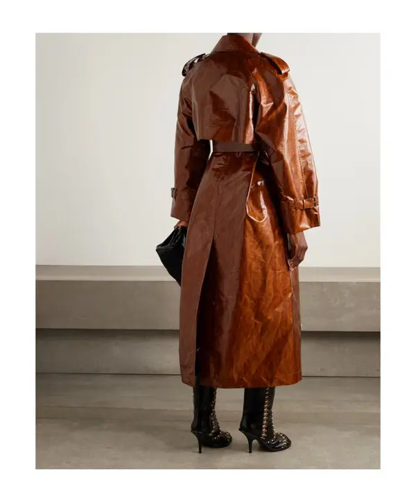 Dries Van Noten Water-repellent Trench Coat - Brown