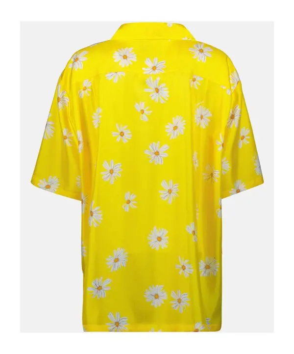 Moschino Floral Printed Short Sleeve Shirt