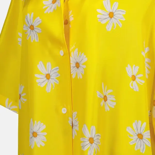Moschino Floral Printed Short Sleeve Shirt
