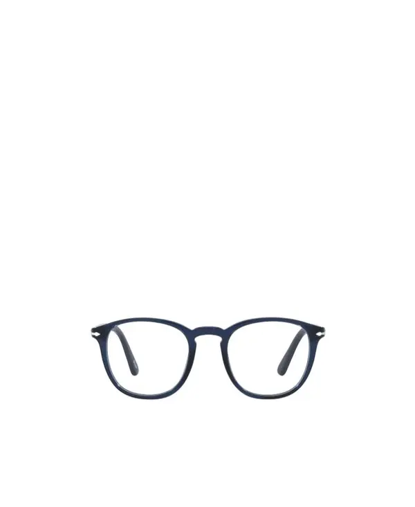 Persol Logo Flat Mirror Eyeglasses - Gray