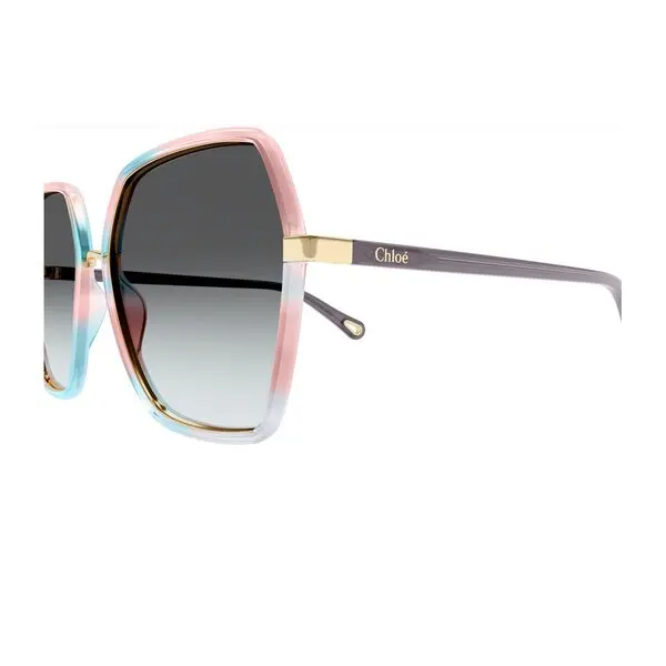 Chloé Eyewear Geometric Frame Sunglasses