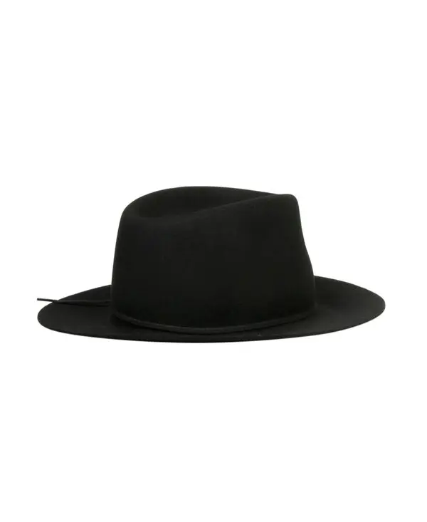 MAISON MICHEL André Fedora Hat - Black