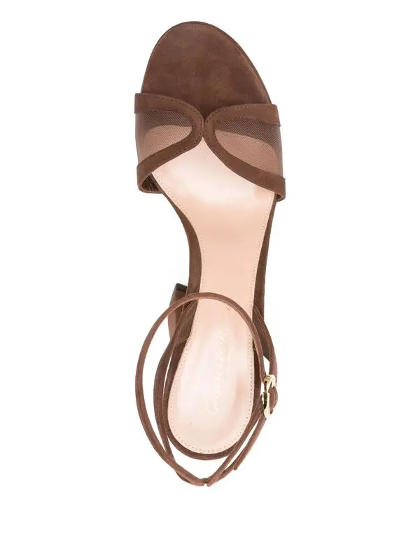 GIANVITO ROSSI 125mm Platform Ankle-strap Sandals