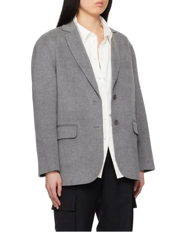 ANINE BING Quinn Blazer - Heather Grey