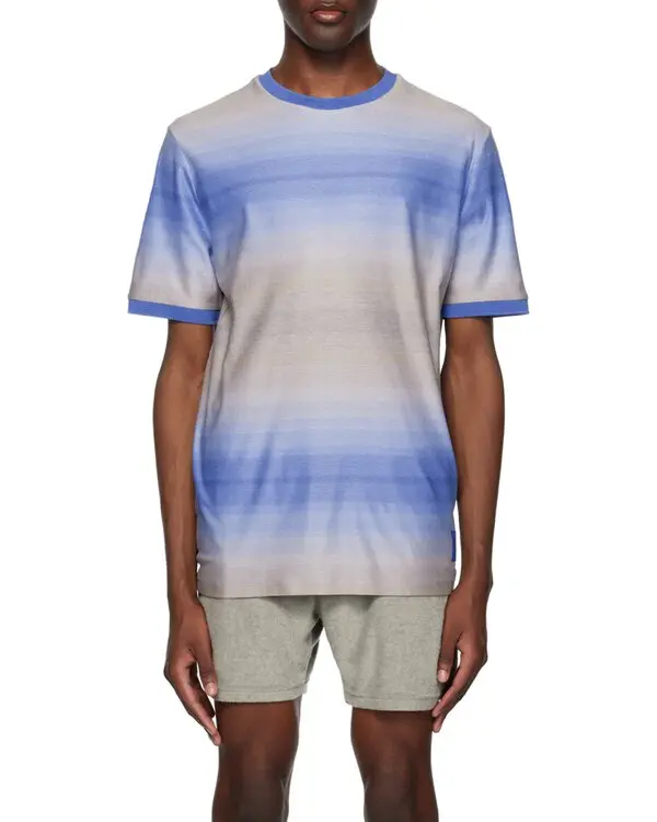 Paul Smith Stripe-pattern Cotton T-shirt