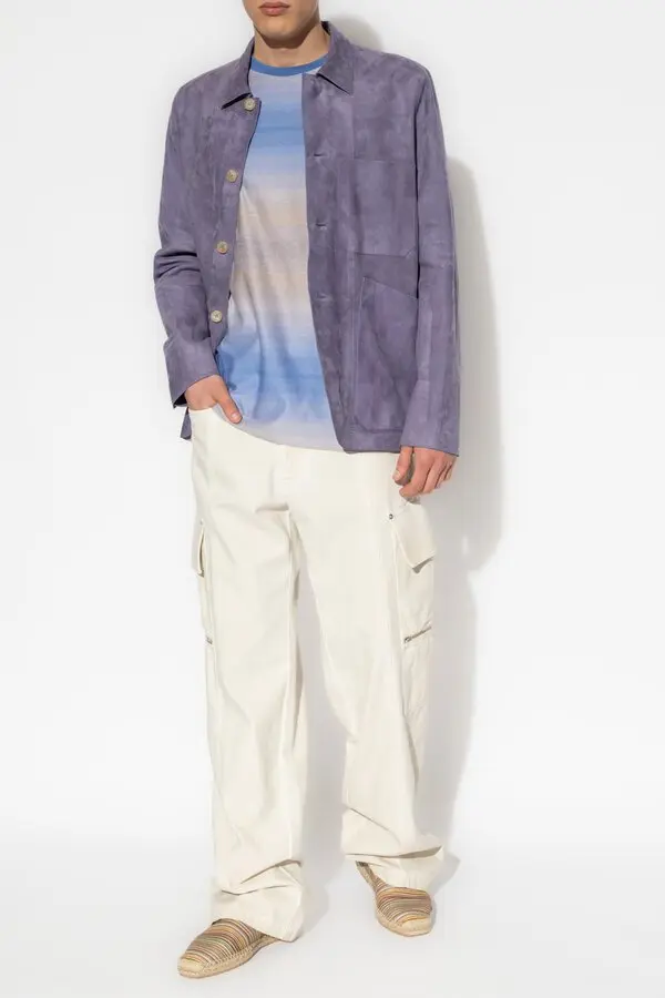 Paul Smith Stripe-pattern Cotton T-shirt