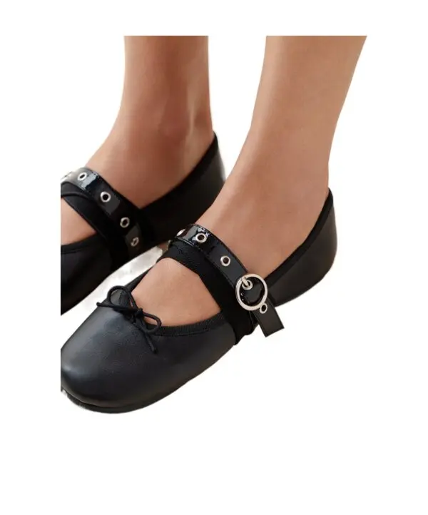 Repetto Ballet Twist Mary Jane Ballet Flats - Black