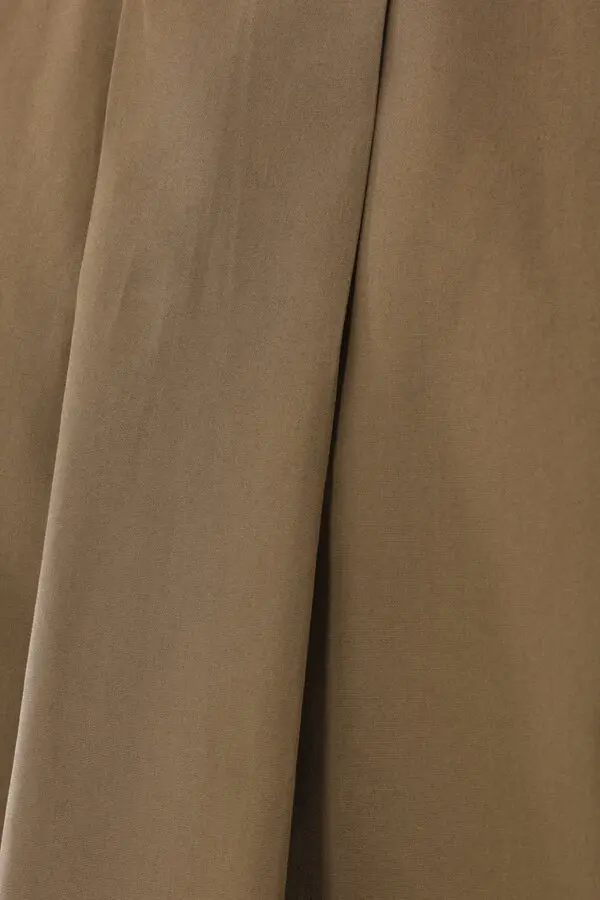 Aspesi Classic Button-up Top With Lapel And Short Sleeves - Green