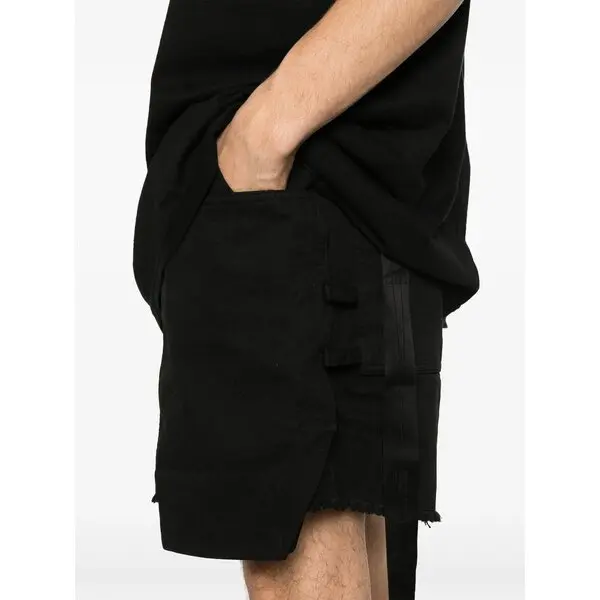 Rick Owens Bermuda Cargo Shorts - Black