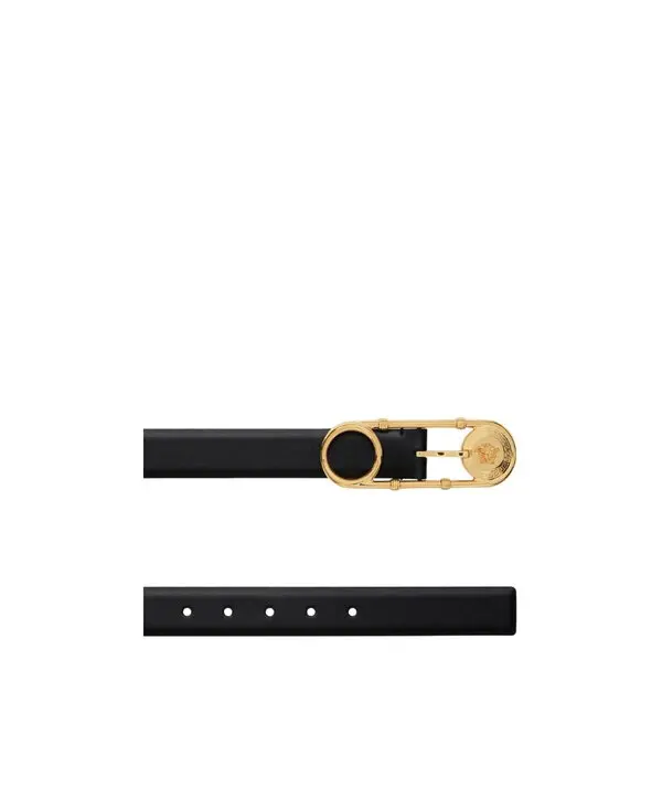 Versace Medusa Safety Pin Belt