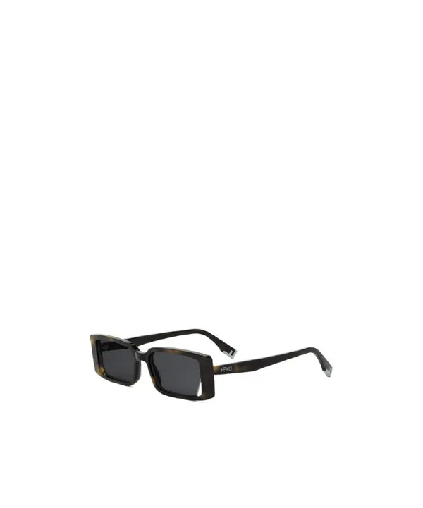 Fendi Rectangle-frame Sunglasses - Black