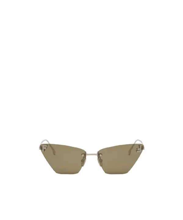 Fendi Cat Eye Sunglasses - Brown