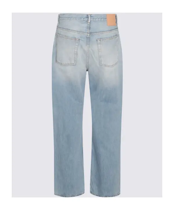 Acne Studios Loose Fit Wide Leg Jeans