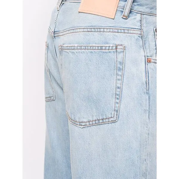 Acne Studios Loose Fit Wide Leg Jeans