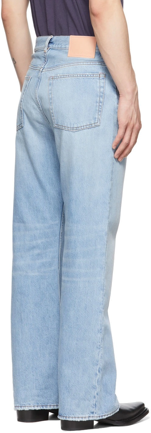 Acne Studios Loose Fit Wide Leg Jeans