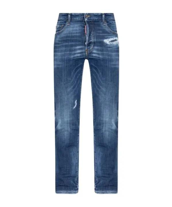 Dsquared2 Distressed Skinny Jeans - Blue
